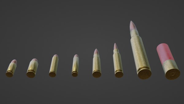 modelo 3d Eight Bullets - TurboSquid 1900476