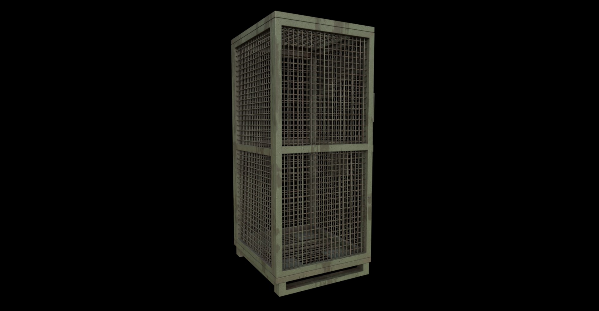 3D Military Metal Locker 01 - TurboSquid 2263138