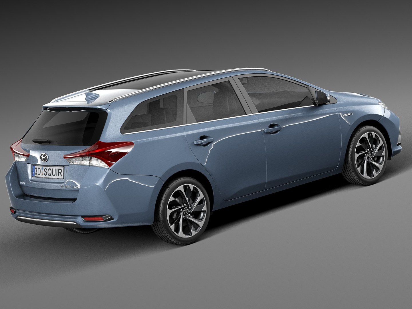 2016 toyota sports 3d model