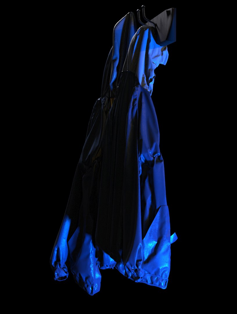 Coats Hanging 3D Model - TurboSquid 1692435