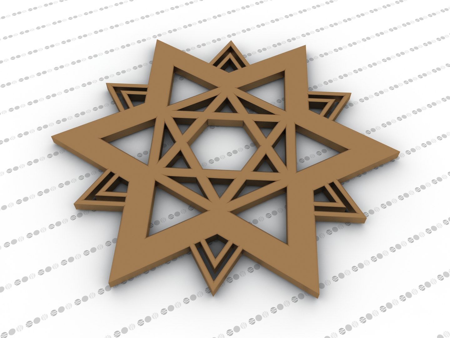 3D Star David Model - TurboSquid 1429500