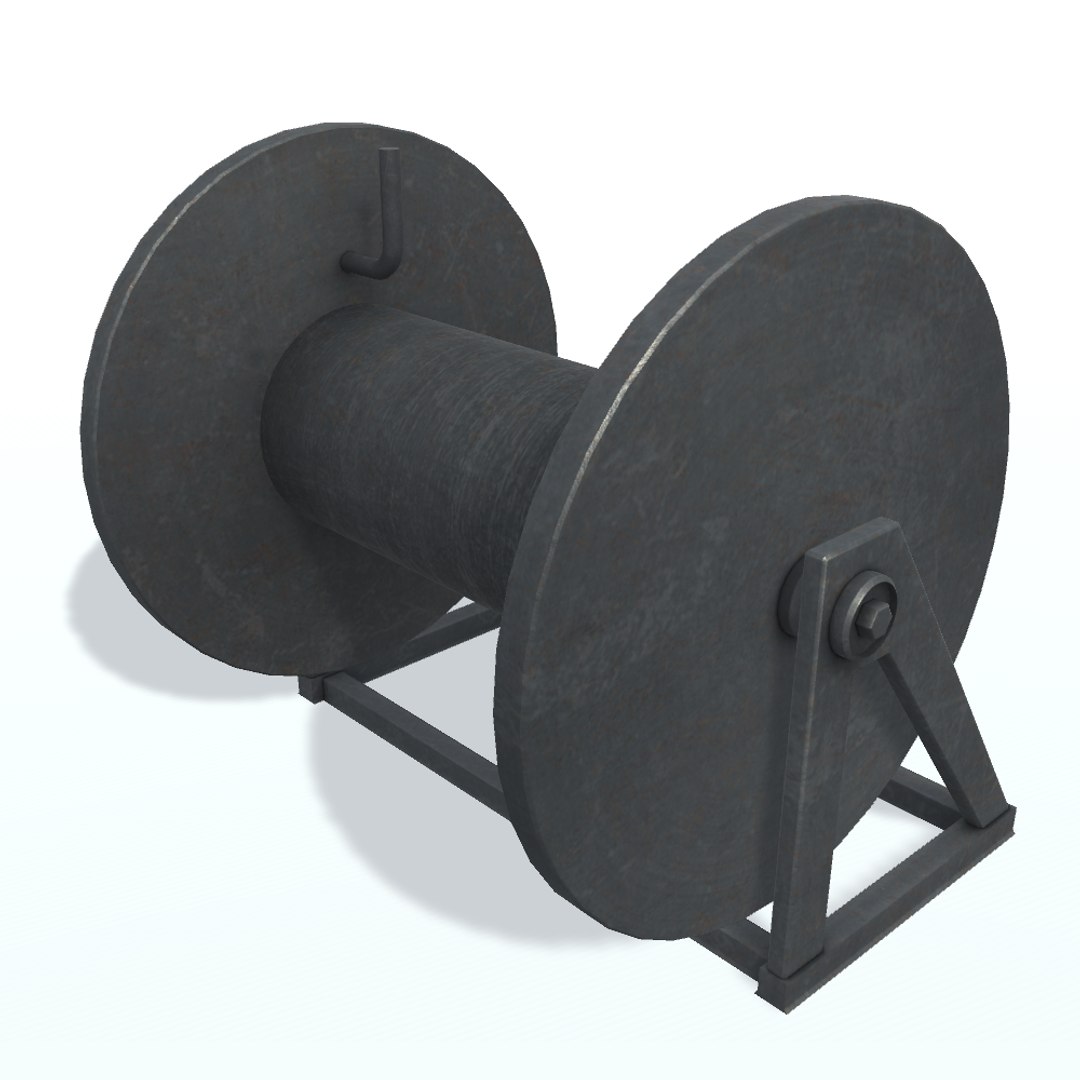 Free hawser reel 3D model - TurboSquid 1264682