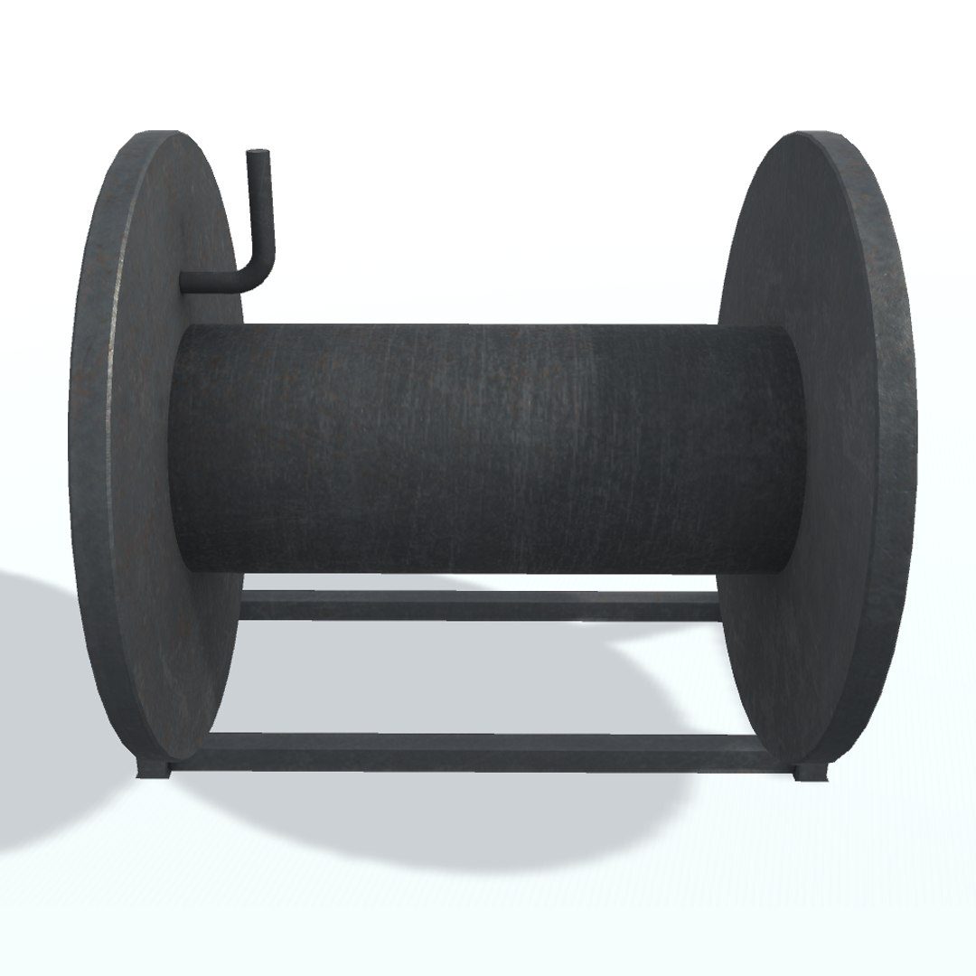 Free hawser reel 3D model - TurboSquid 1264682