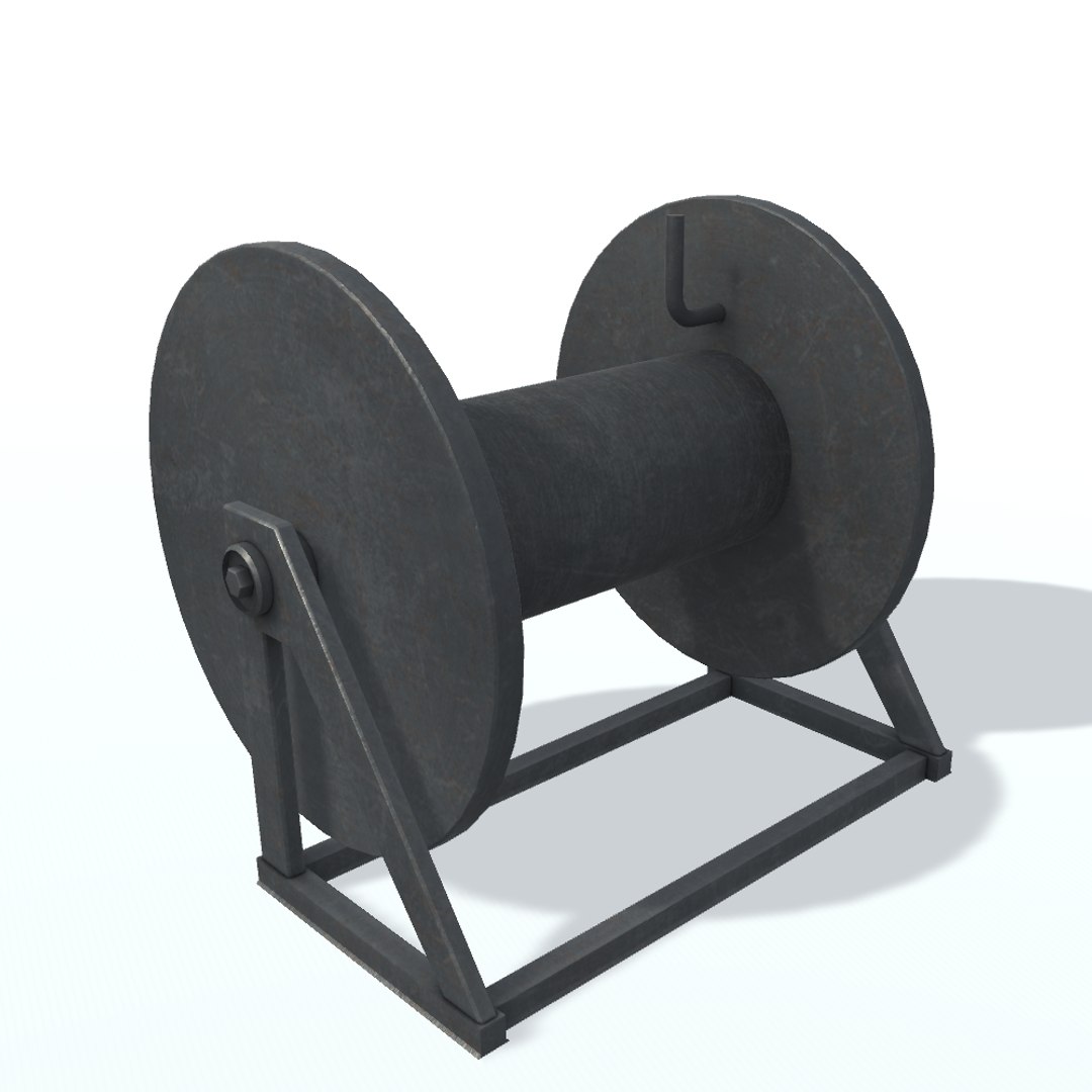 Free hawser reel 3D model - TurboSquid 1264682