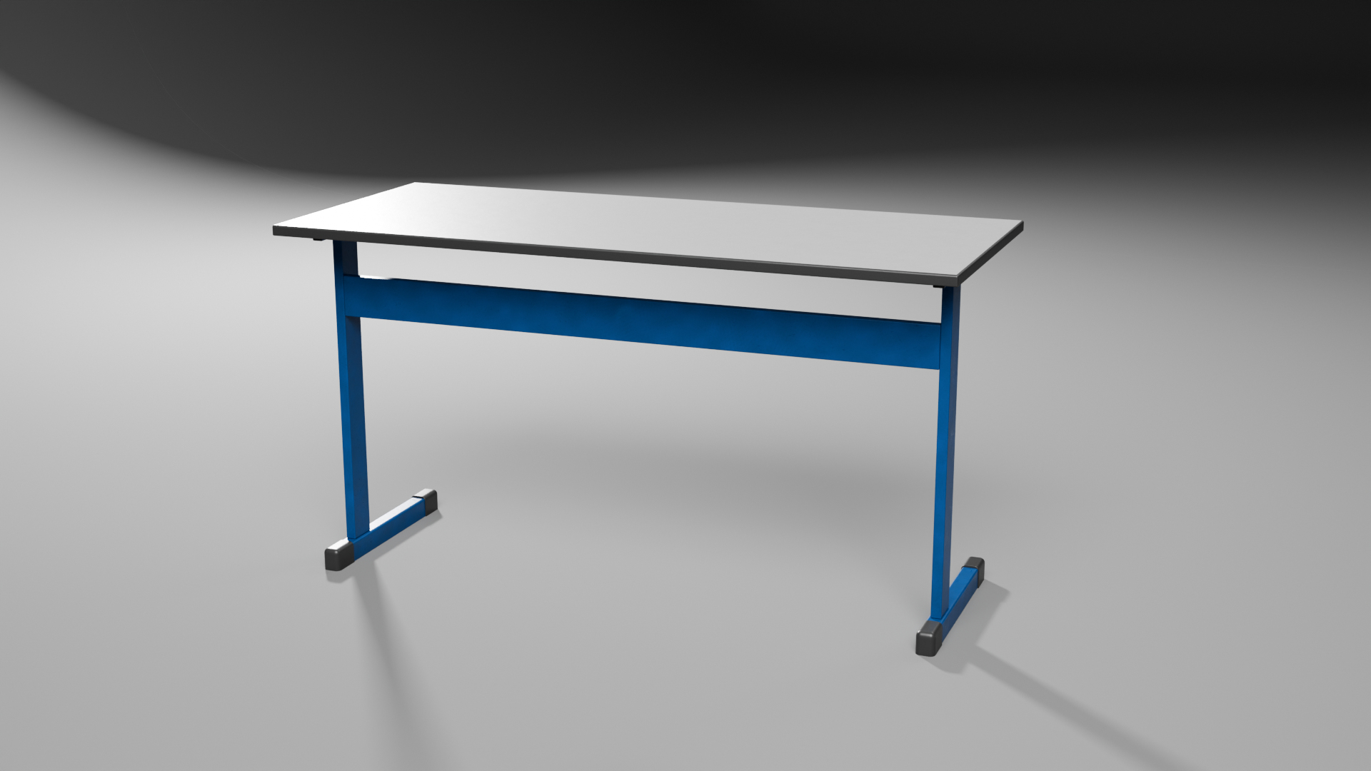 3D Model School Table Chair Set - TurboSquid 2518585