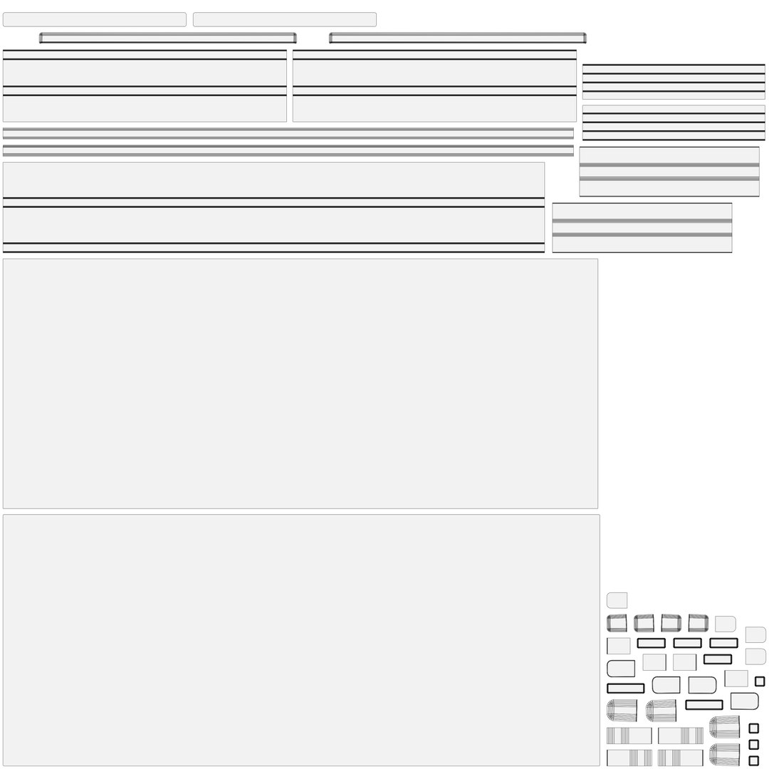 3D Model School Table Chair Set - TurboSquid 2518585
