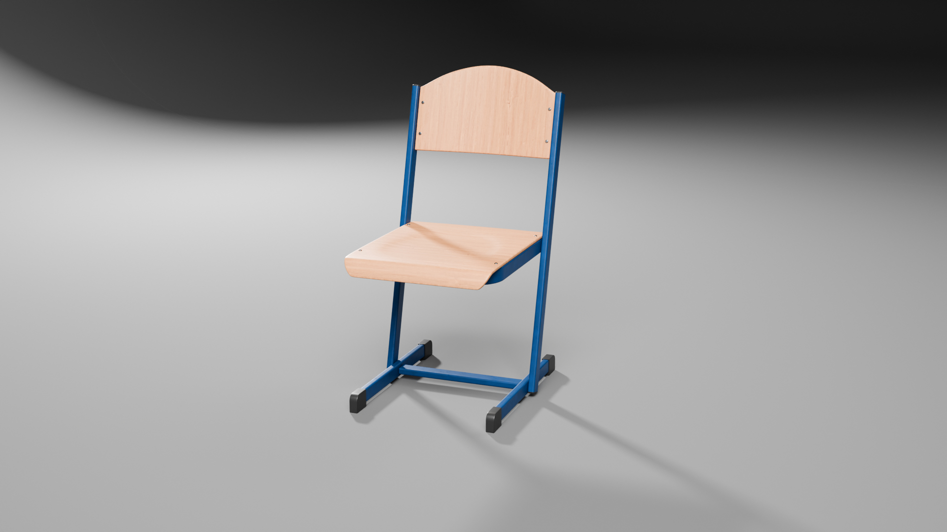 3D Model School Table Chair Set - TurboSquid 2518585