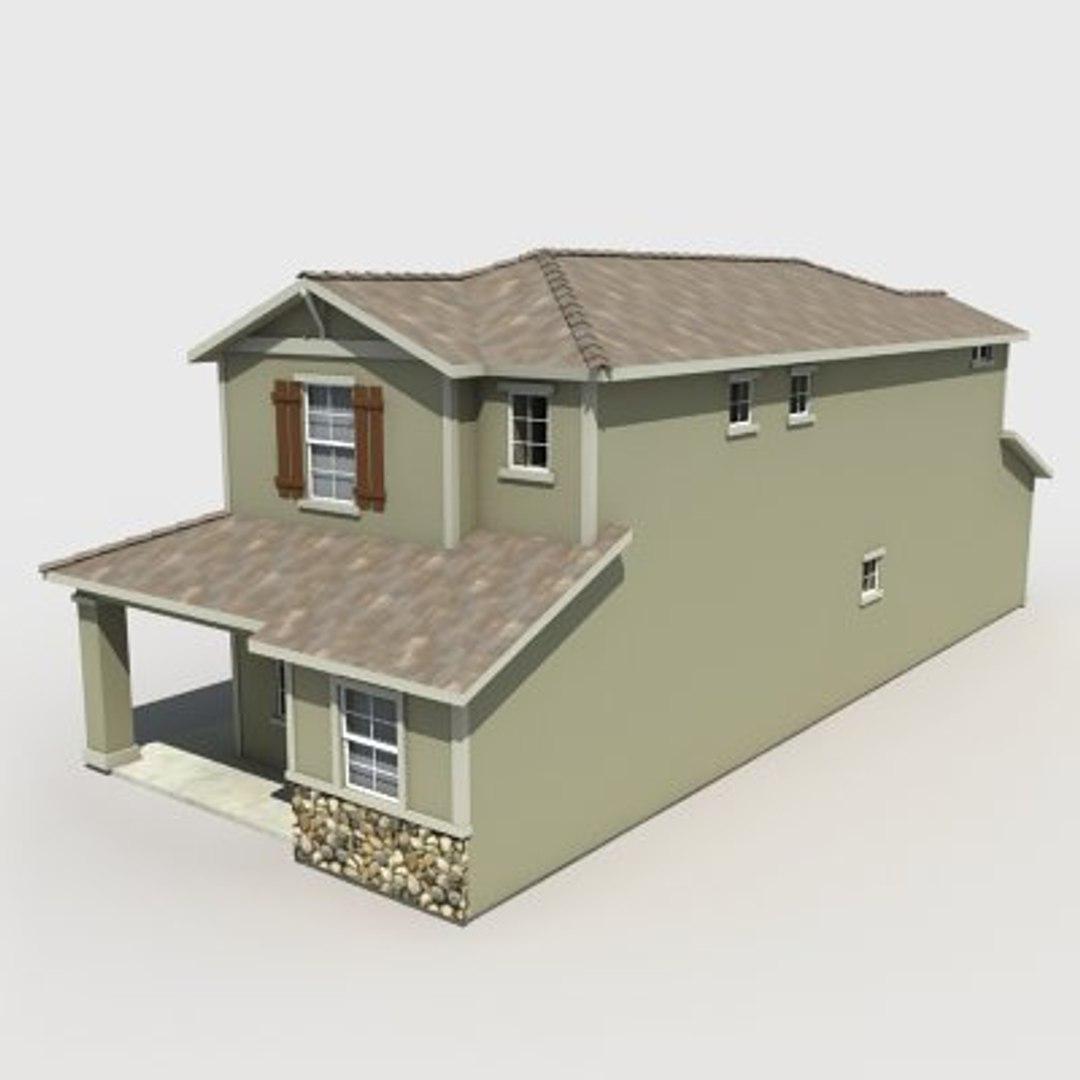 3ds Max Subdivision House