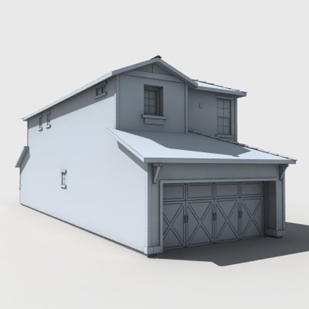 3ds Max Subdivision House