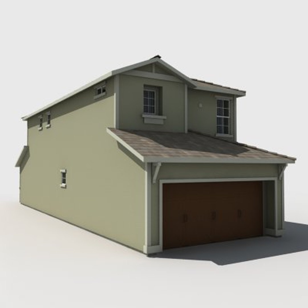3ds Max Subdivision House