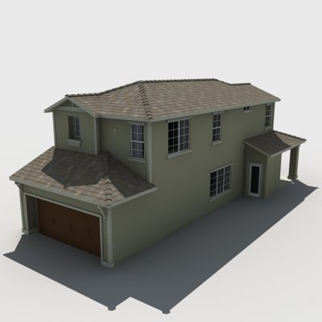 3ds Max Subdivision House