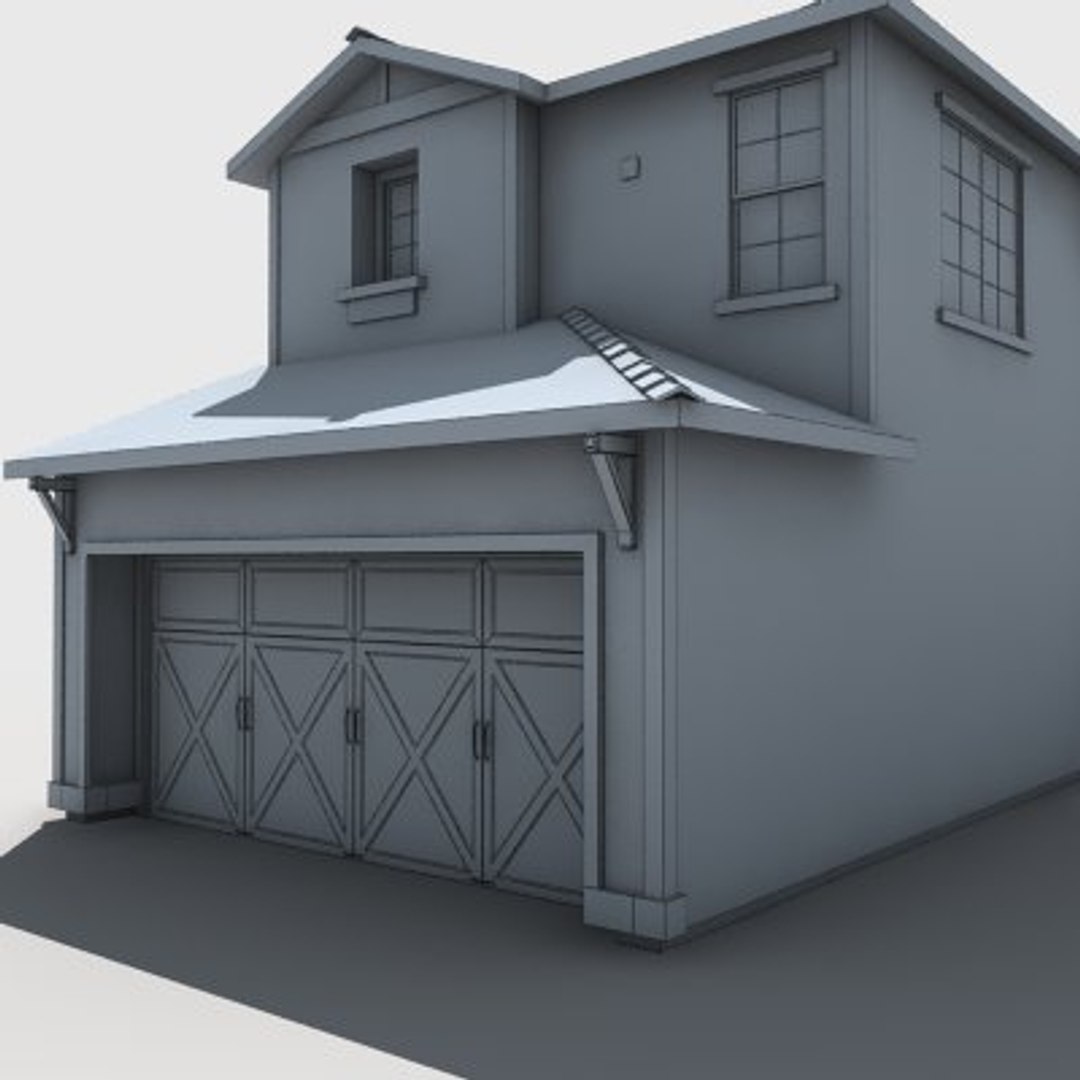 3ds Max Subdivision House