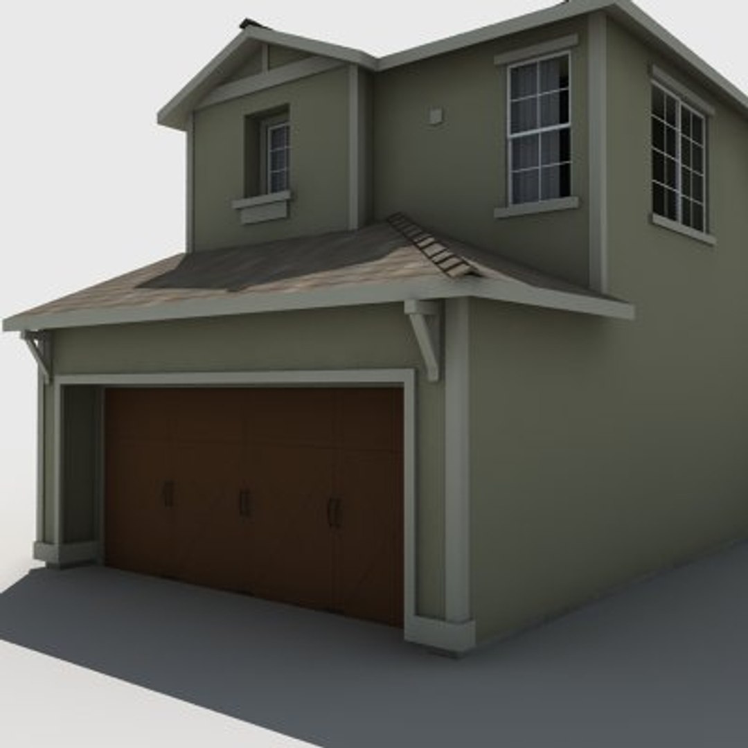 3ds Max Subdivision House