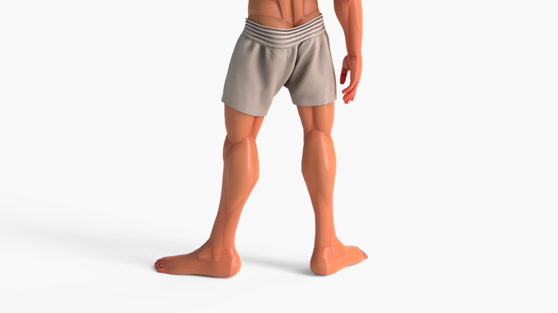 Stylized Human Male Muscular Rigged 3D - TurboSquid 1959385