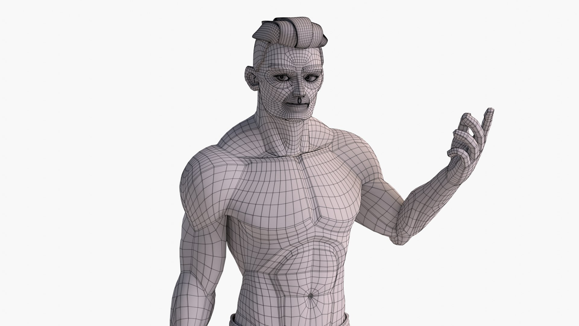 Stylized Human Male Muscular Rigged 3D - TurboSquid 1959385