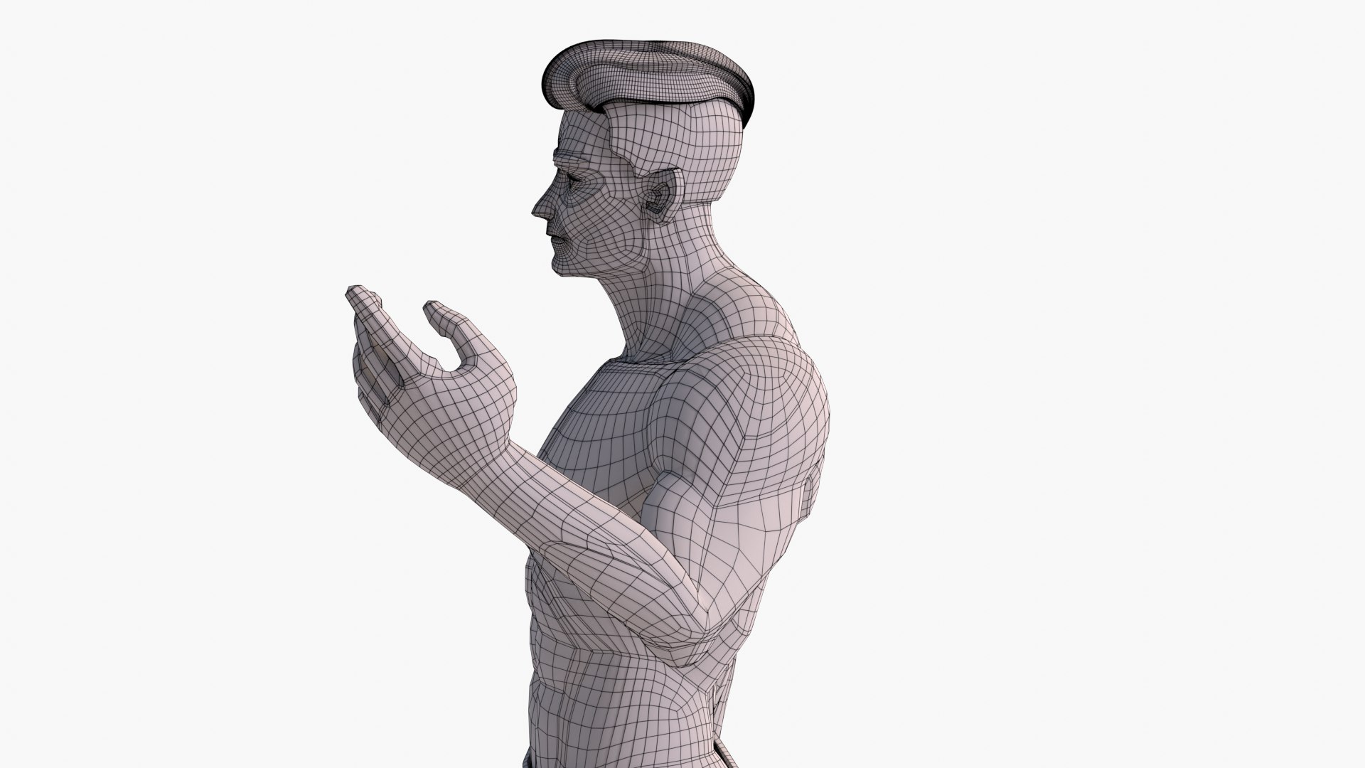 Stylized Human Male Muscular Rigged 3D - TurboSquid 1959385