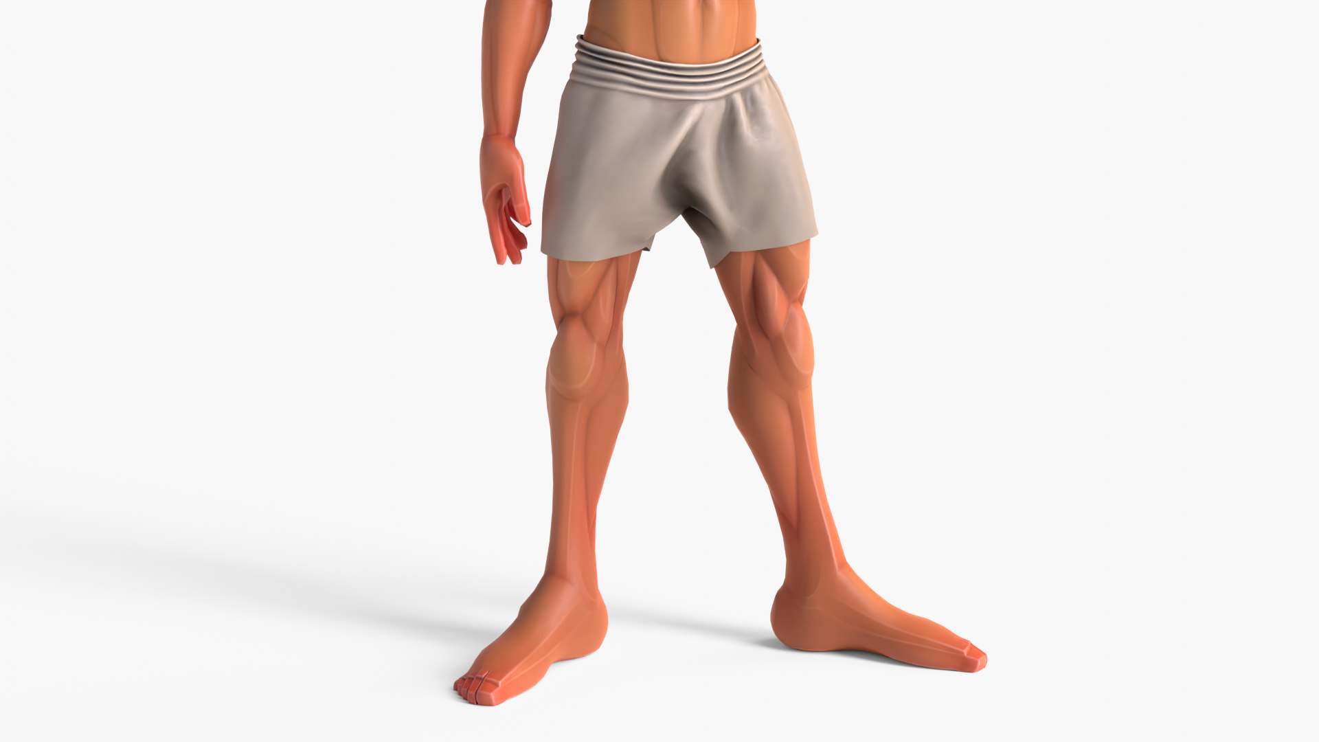 Stylized Human Male Muscular Rigged 3D - TurboSquid 1959385
