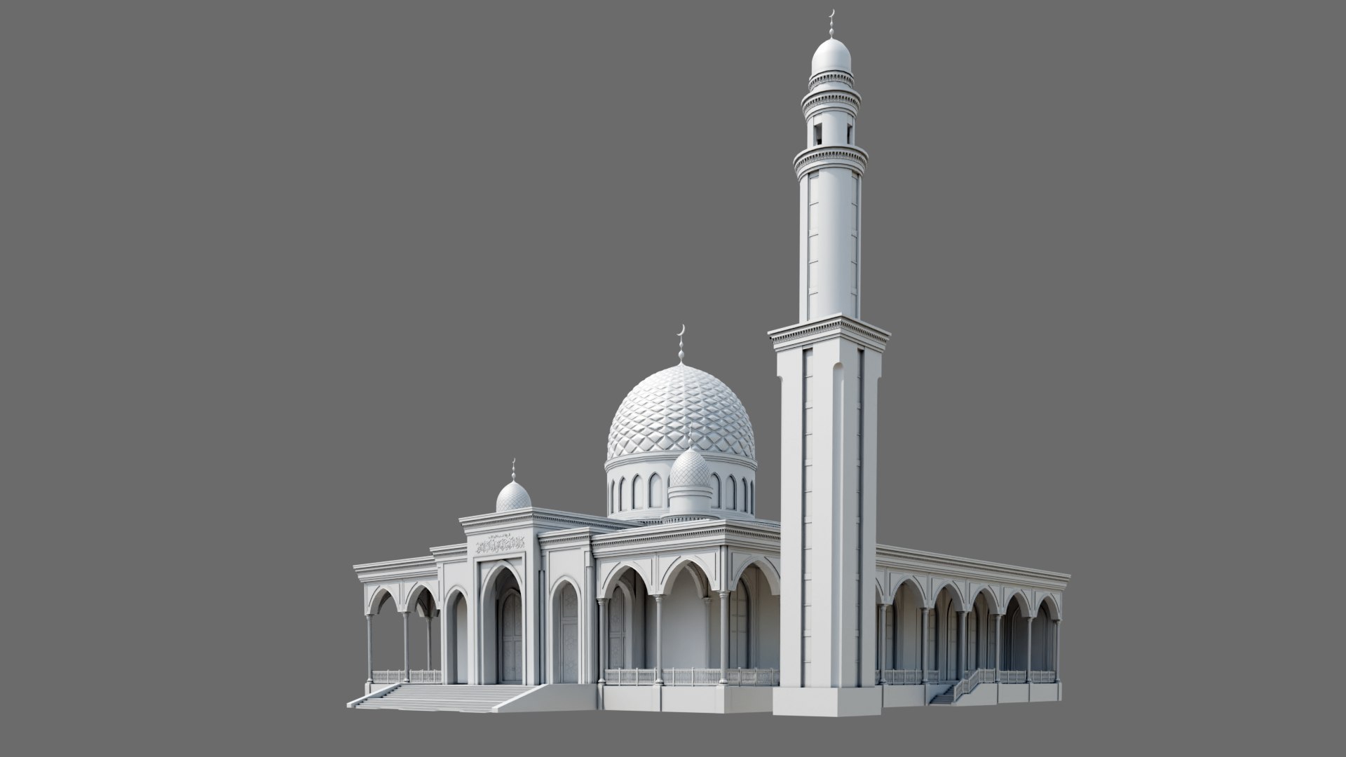 Mosque 3D Model - TurboSquid 2029012
