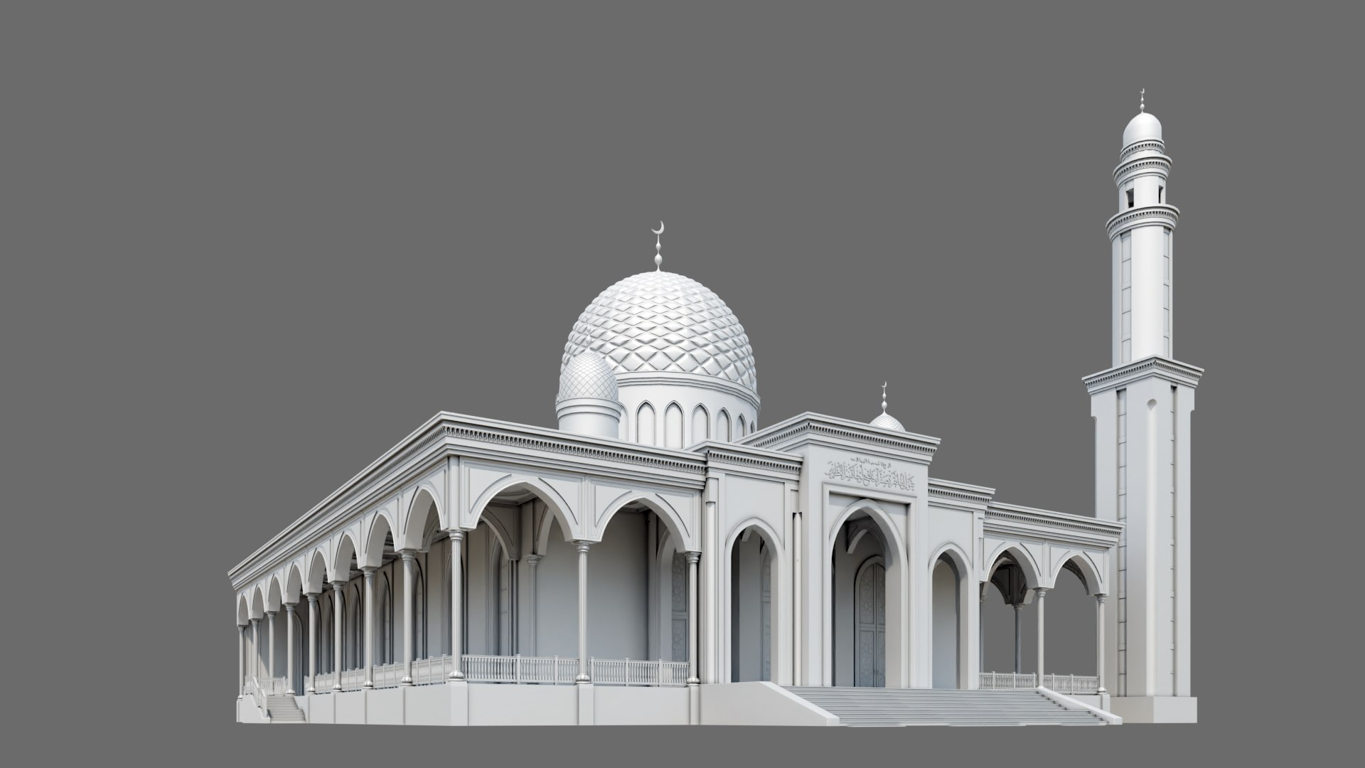 Mosque 3D Model - TurboSquid 2029012