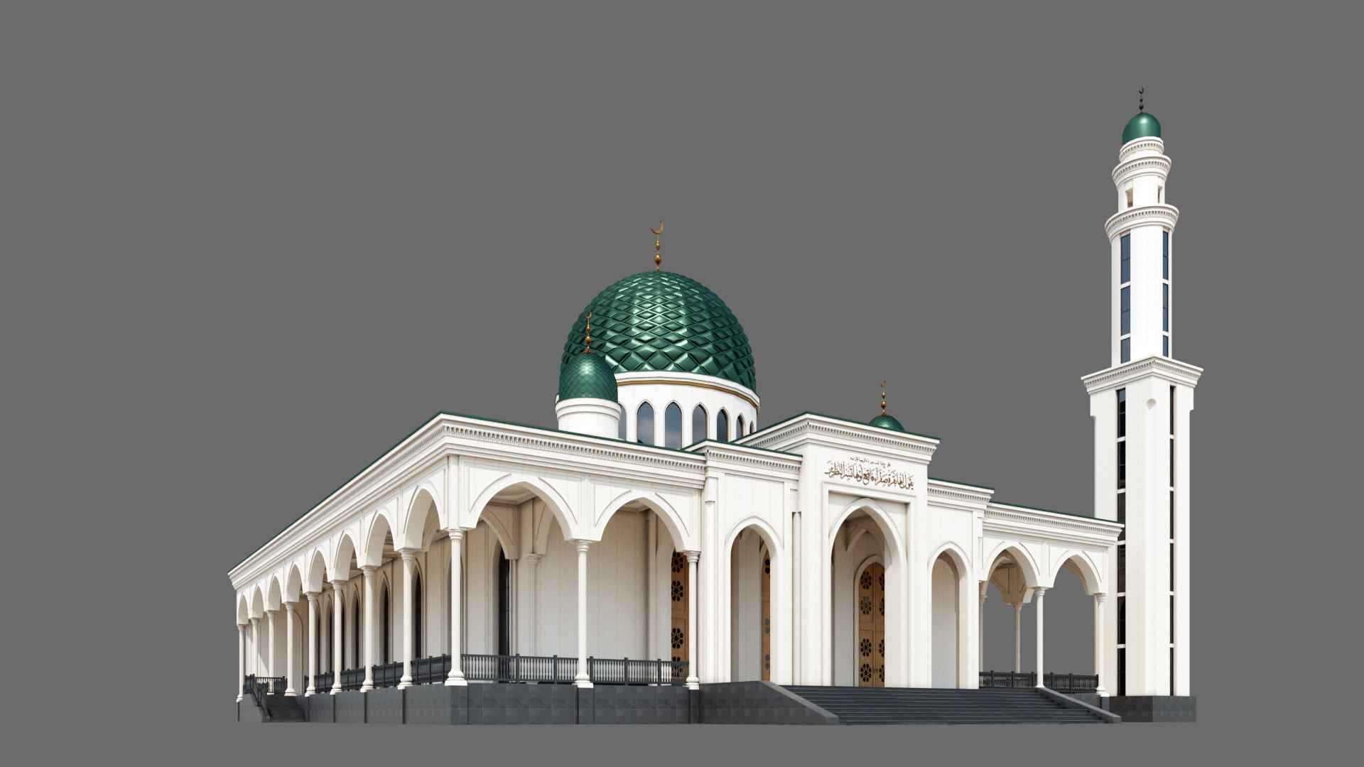 Mosque 3D Model - TurboSquid 2029012
