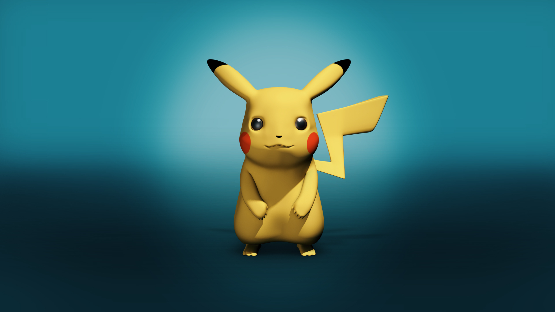 3d Model Pikachu