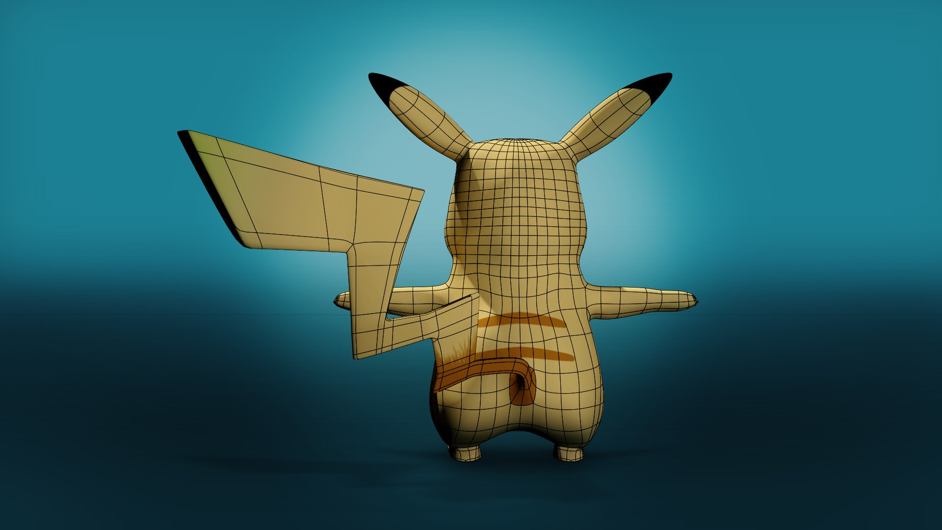 3d Model Pikachu