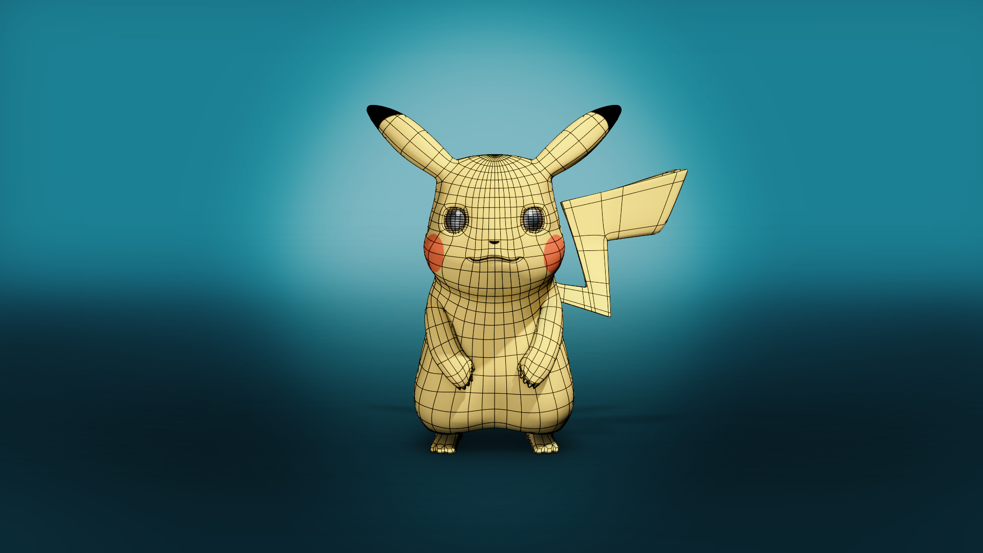 3d Model Pikachu