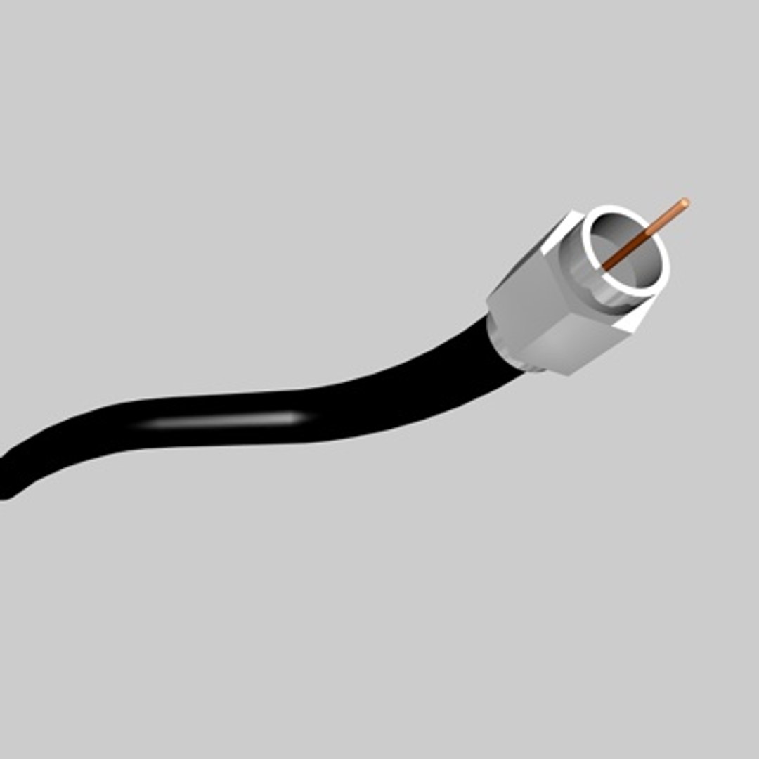Coaxial Cable 3d Model