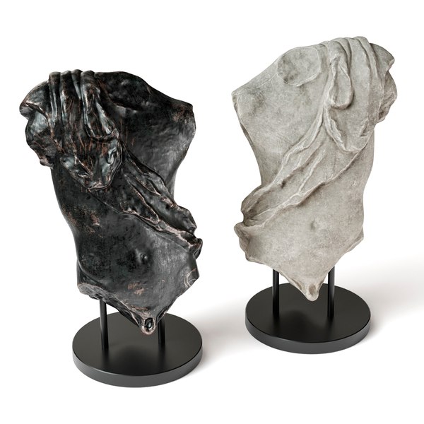 Roman torso bust 3D model - TurboSquid 1946029