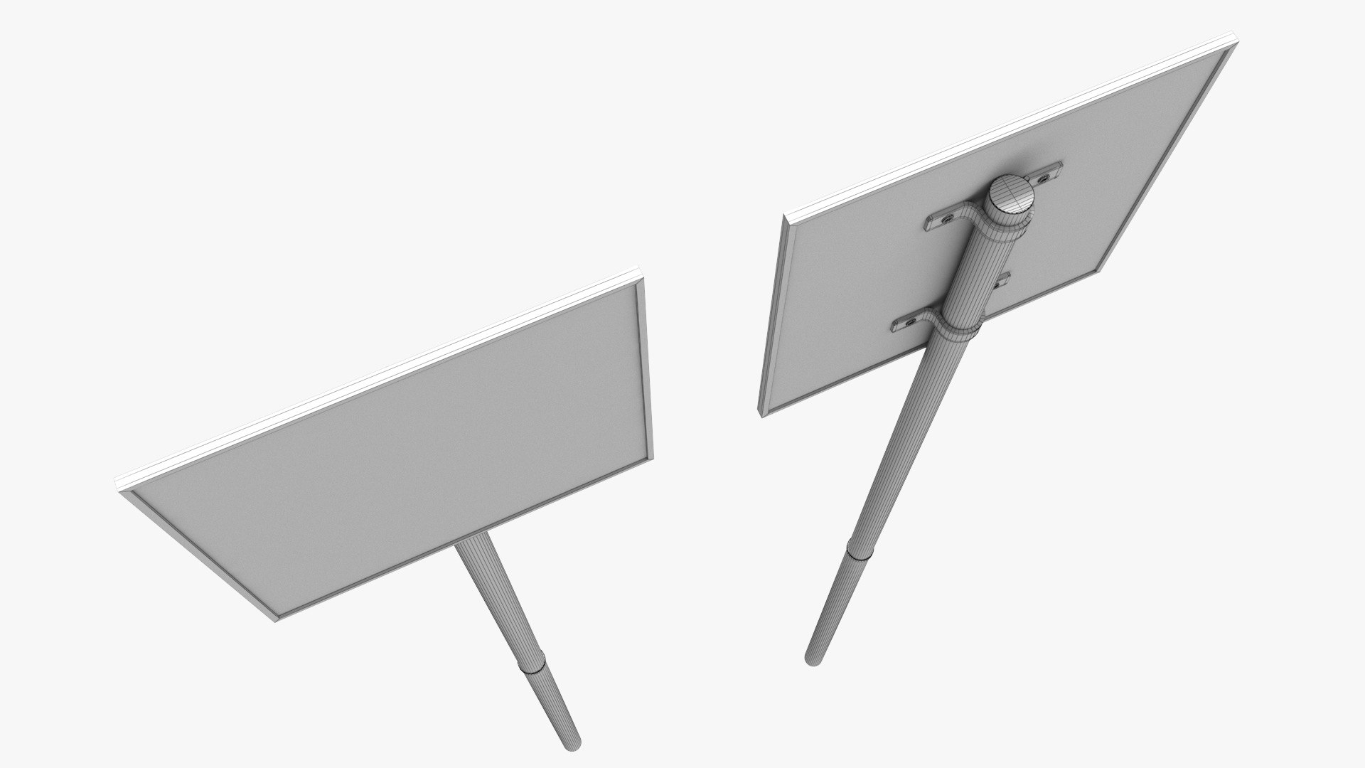 3D Model Sign Traffic Pbr - TurboSquid 1685673