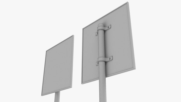 3D model sign traffic pbr - TurboSquid 1685673