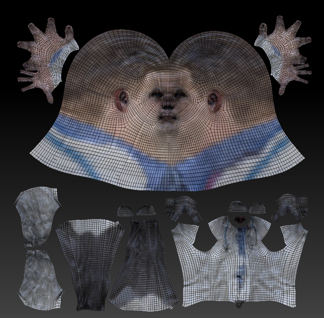 Man In Lab Coat In A-pose 332 3D Model - TurboSquid 1779010