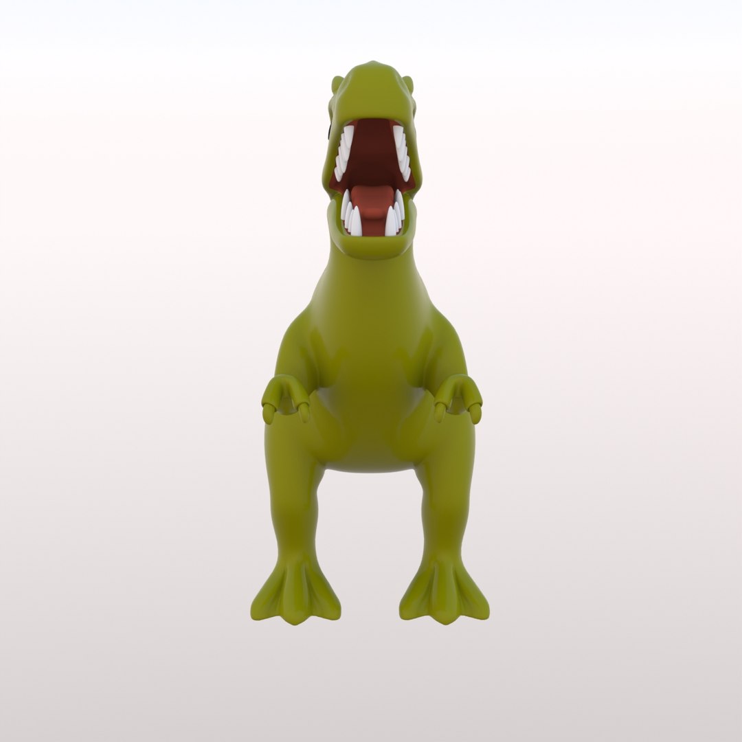 Toy T-rex 3d Lwo