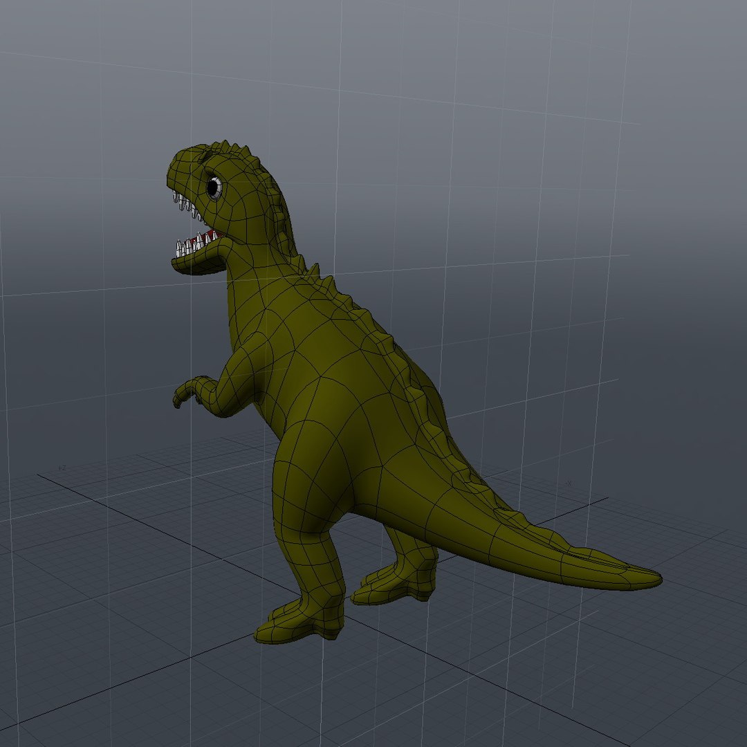 Toy T-rex 3d Lwo