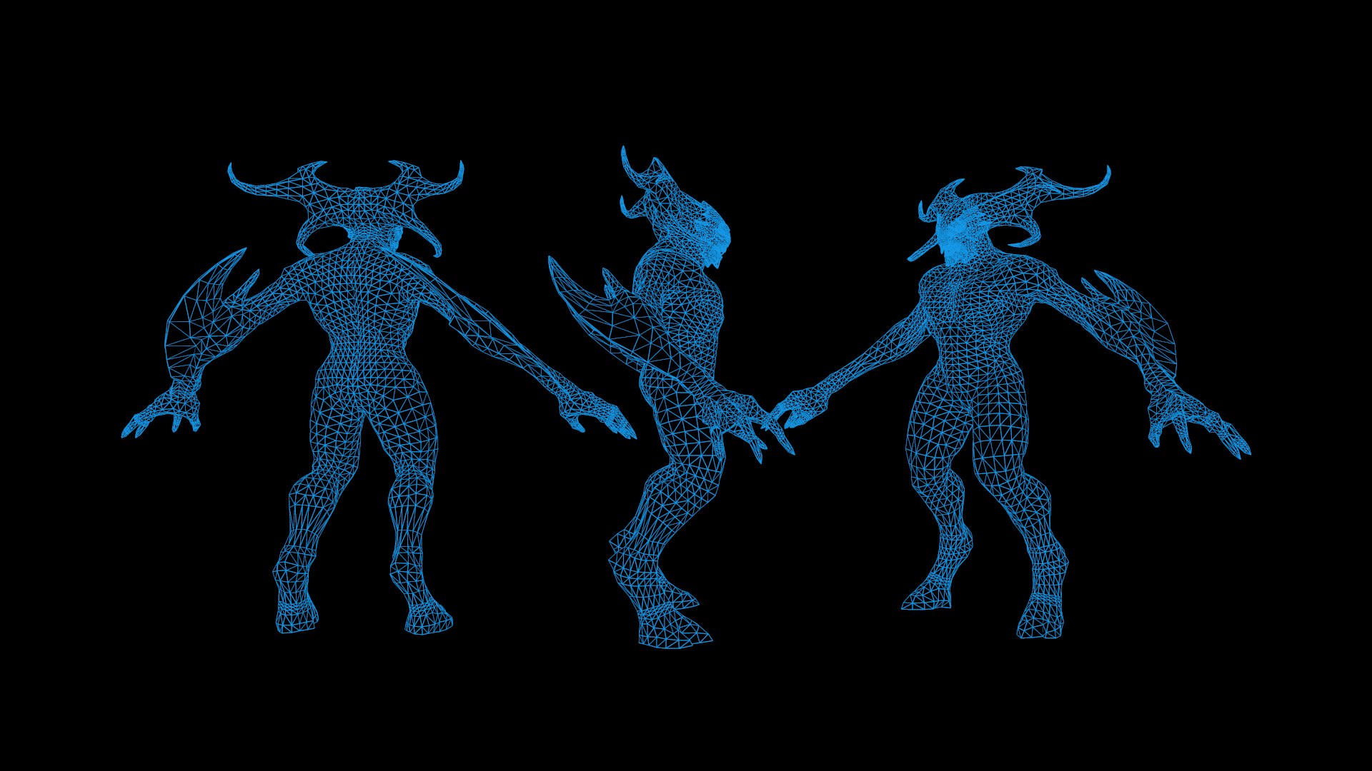 Demon Character 2 Model - TurboSquid 2060490