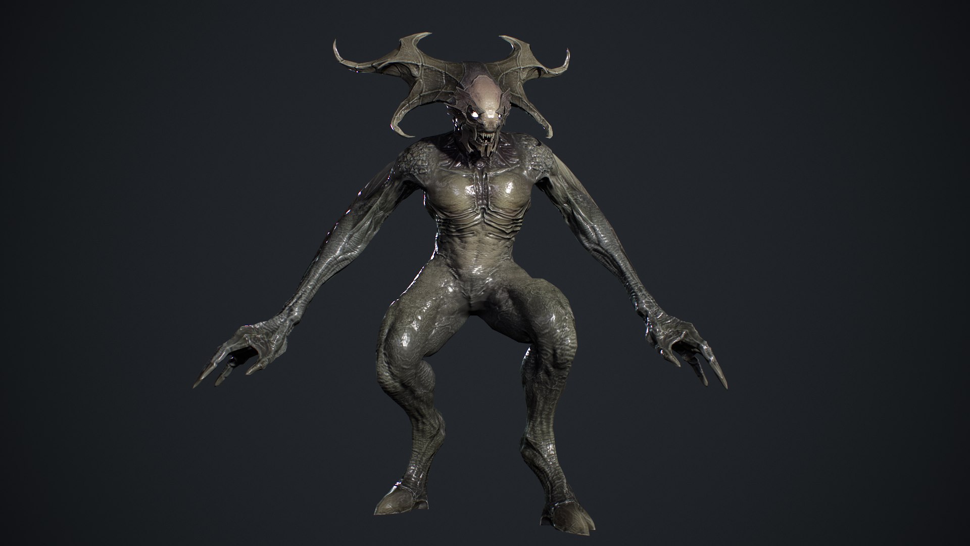Demon Character 2 Model - TurboSquid 2060490