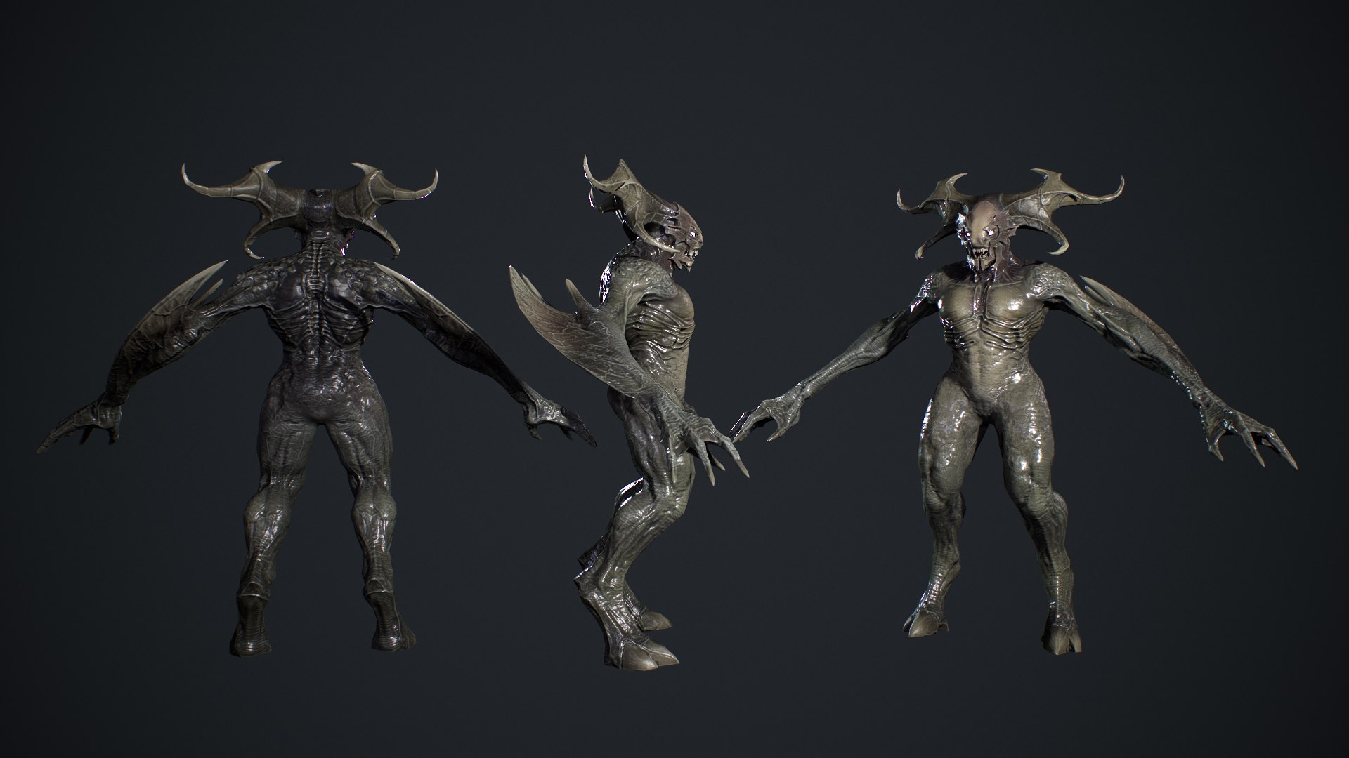 Demon Character 2 Model - TurboSquid 2060490
