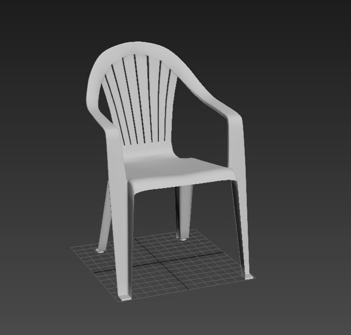 Plastic Chair 3D Model - TurboSquid 1475257