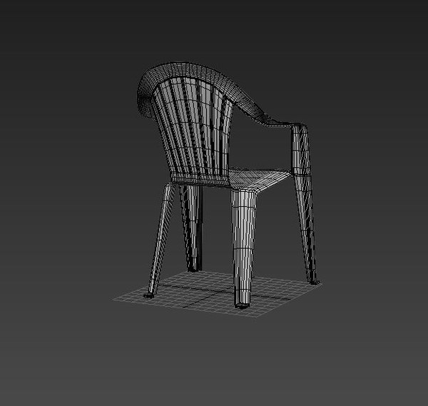 Plastic chair 3D model - TurboSquid 1475257