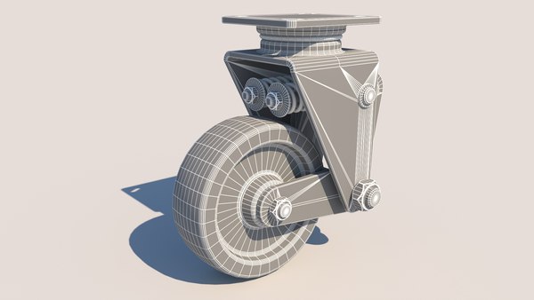 Caster wheel 3D model - TurboSquid 1622604