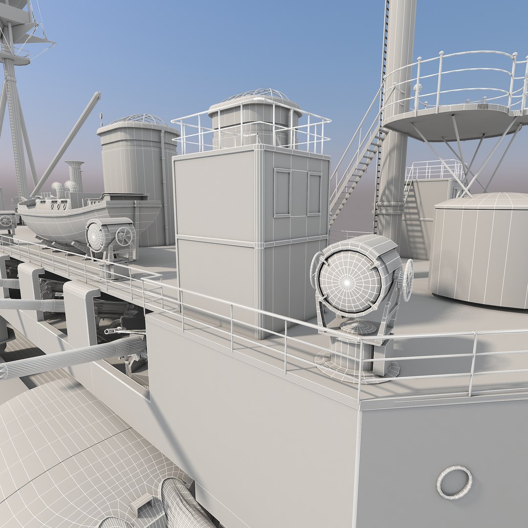 Battleship Lord Nelson 3D Model - TurboSquid 1324569