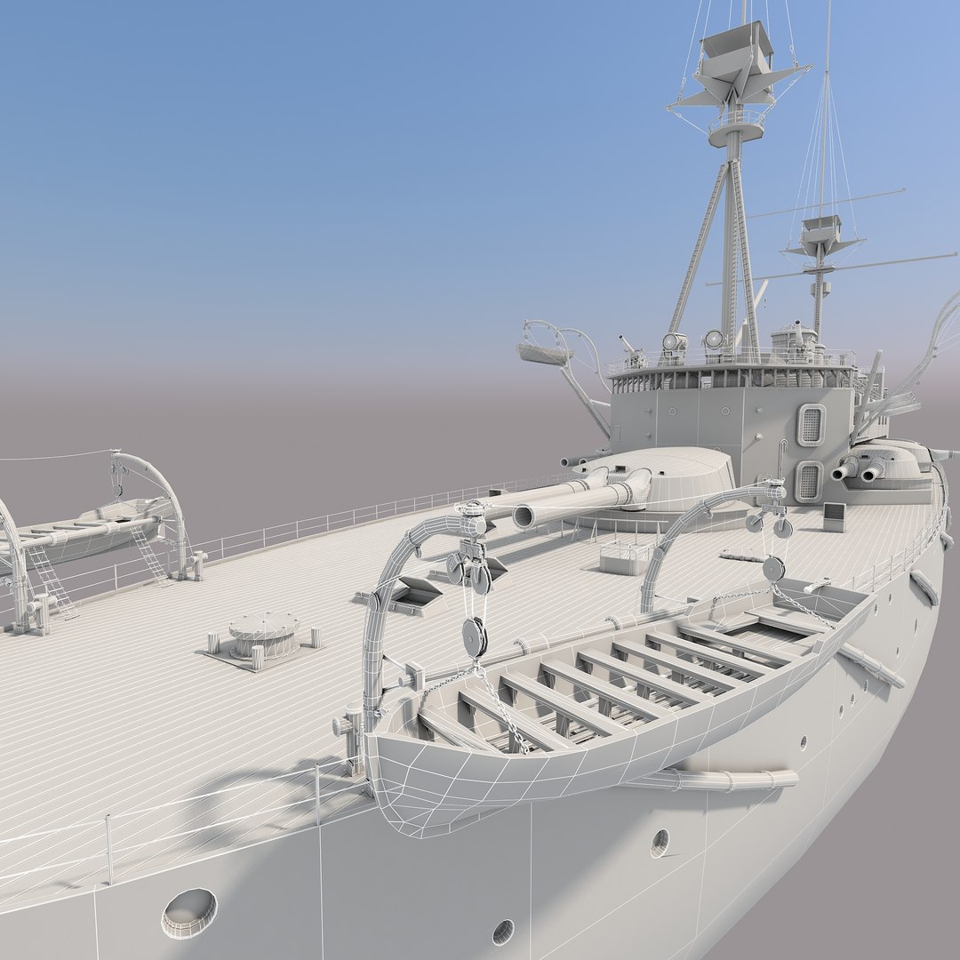 Battleship lord nelson 3D model - TurboSquid 1324569