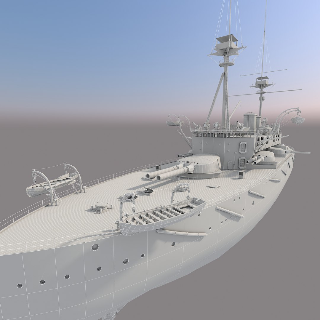 Battleship Lord Nelson 3D Model - TurboSquid 1324569