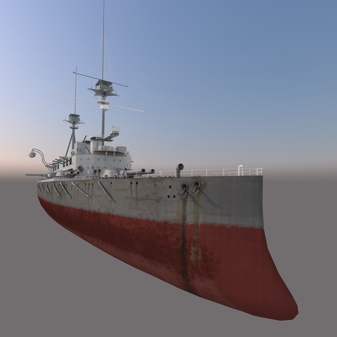 Battleship lord nelson 3D model - TurboSquid 1324569