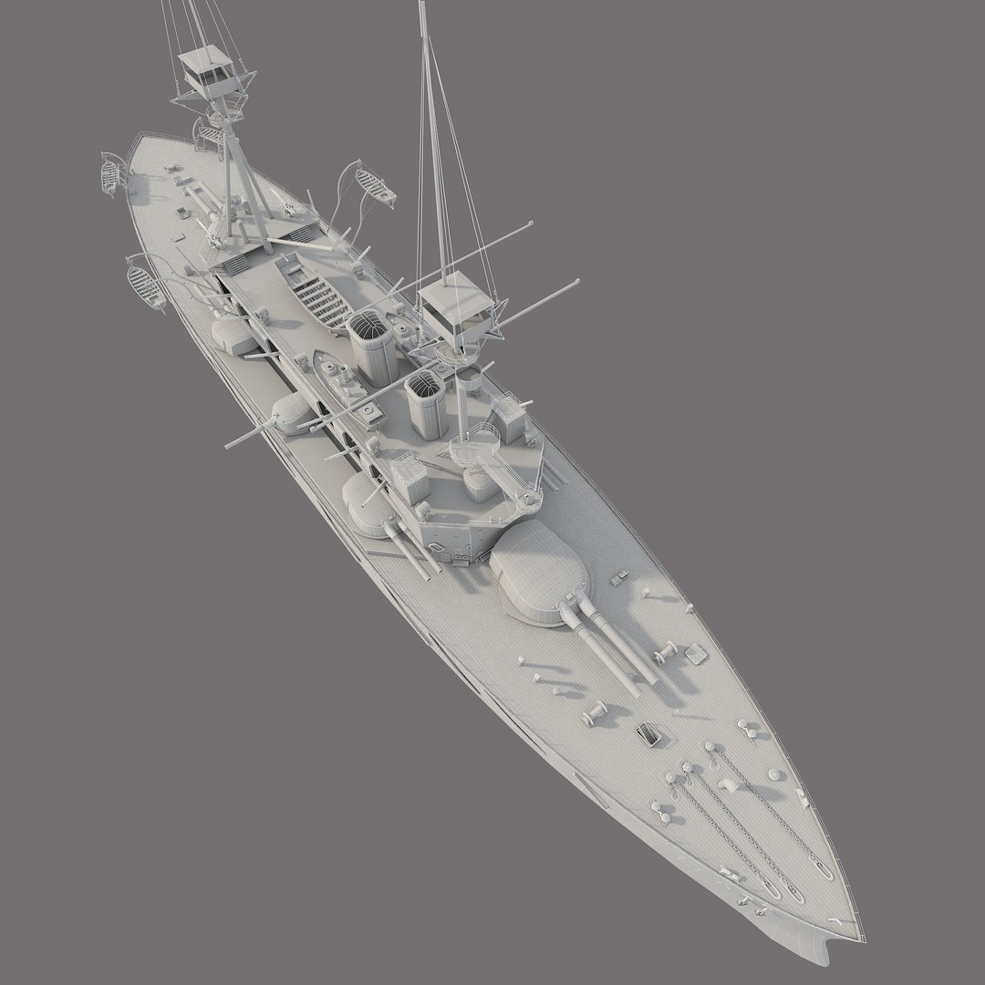 Battleship Lord Nelson 3D Model - TurboSquid 1324569