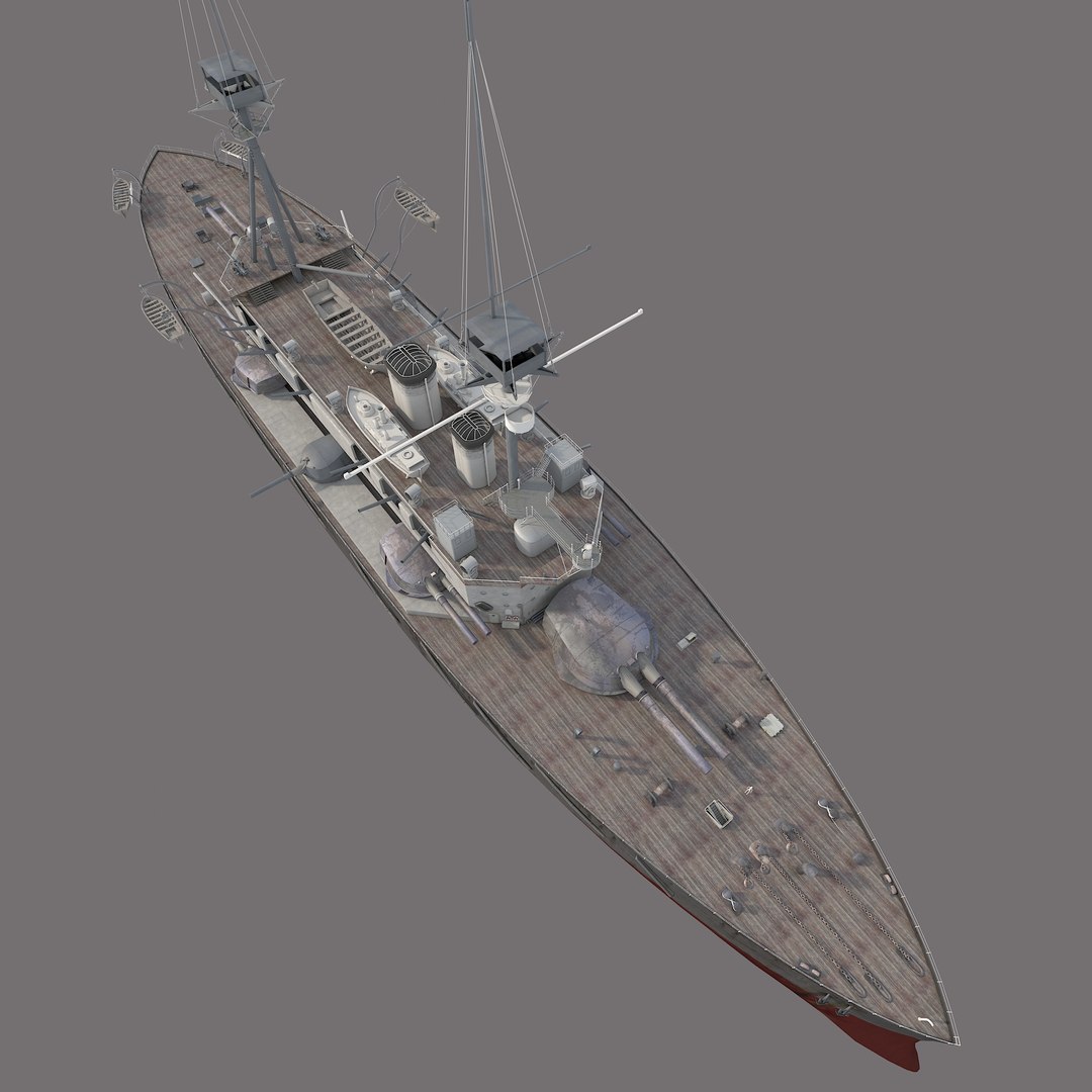 Battleship Lord Nelson 3D Model - TurboSquid 1324569