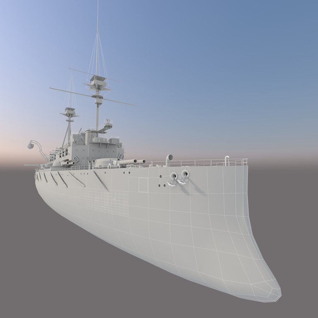 Battleship Lord Nelson 3D Model - TurboSquid 1324569
