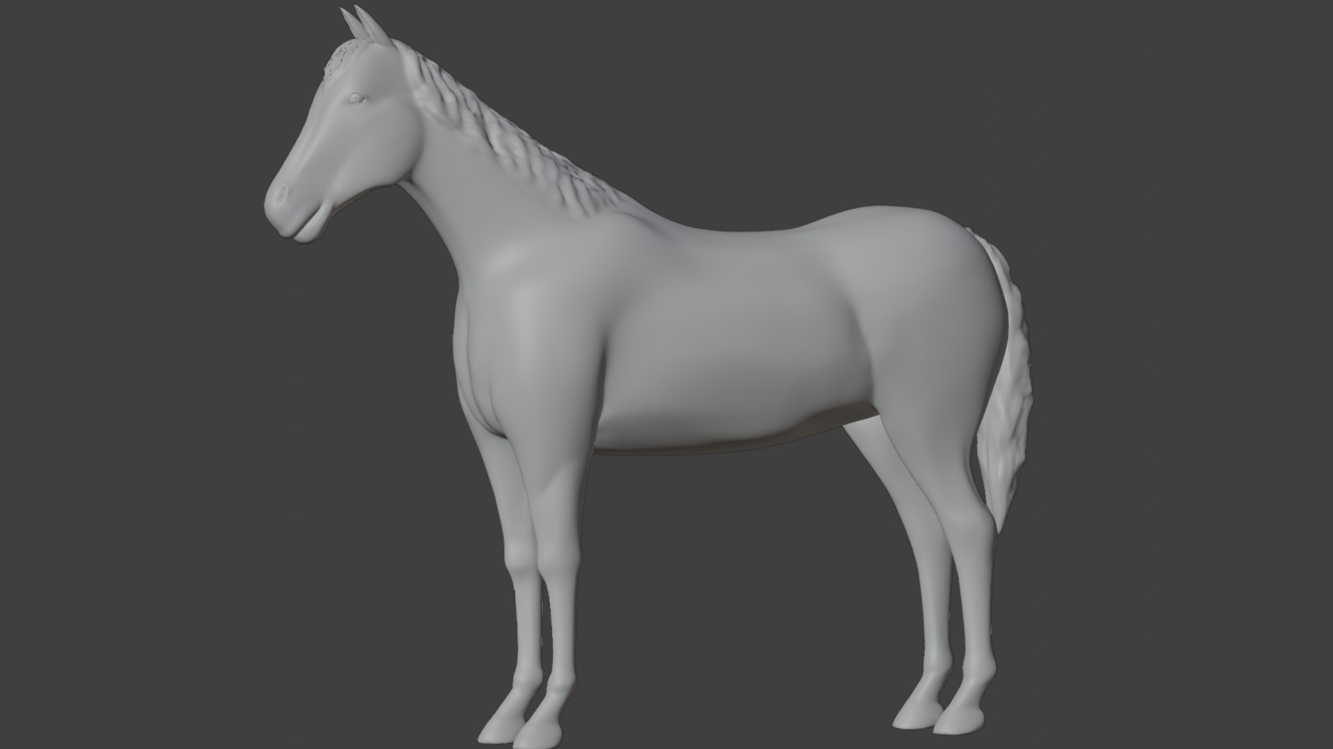 3D Horse Print Model - TurboSquid 1766049