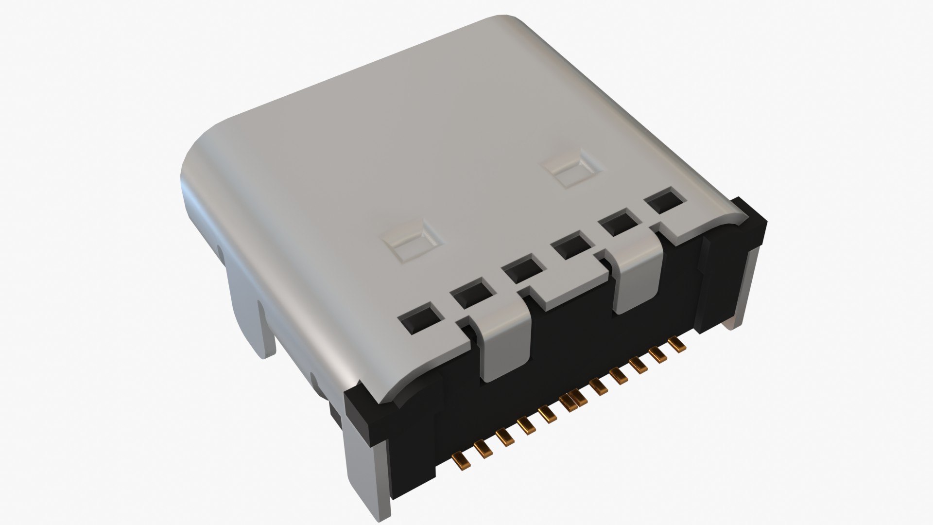 USB Type C Female Port 3D - TurboSquid 2375993