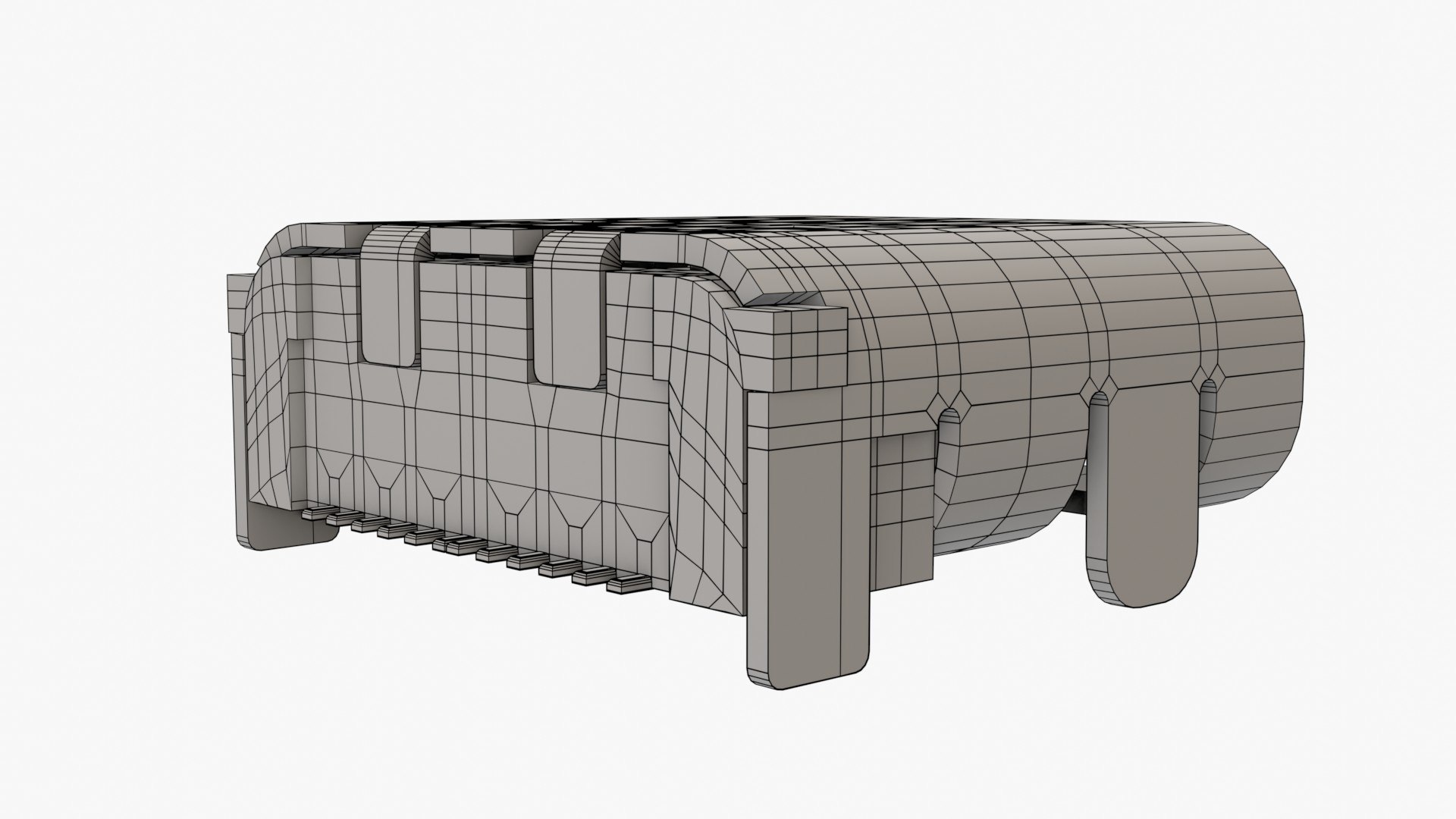 USB Type C Female Port 3D - TurboSquid 2375993